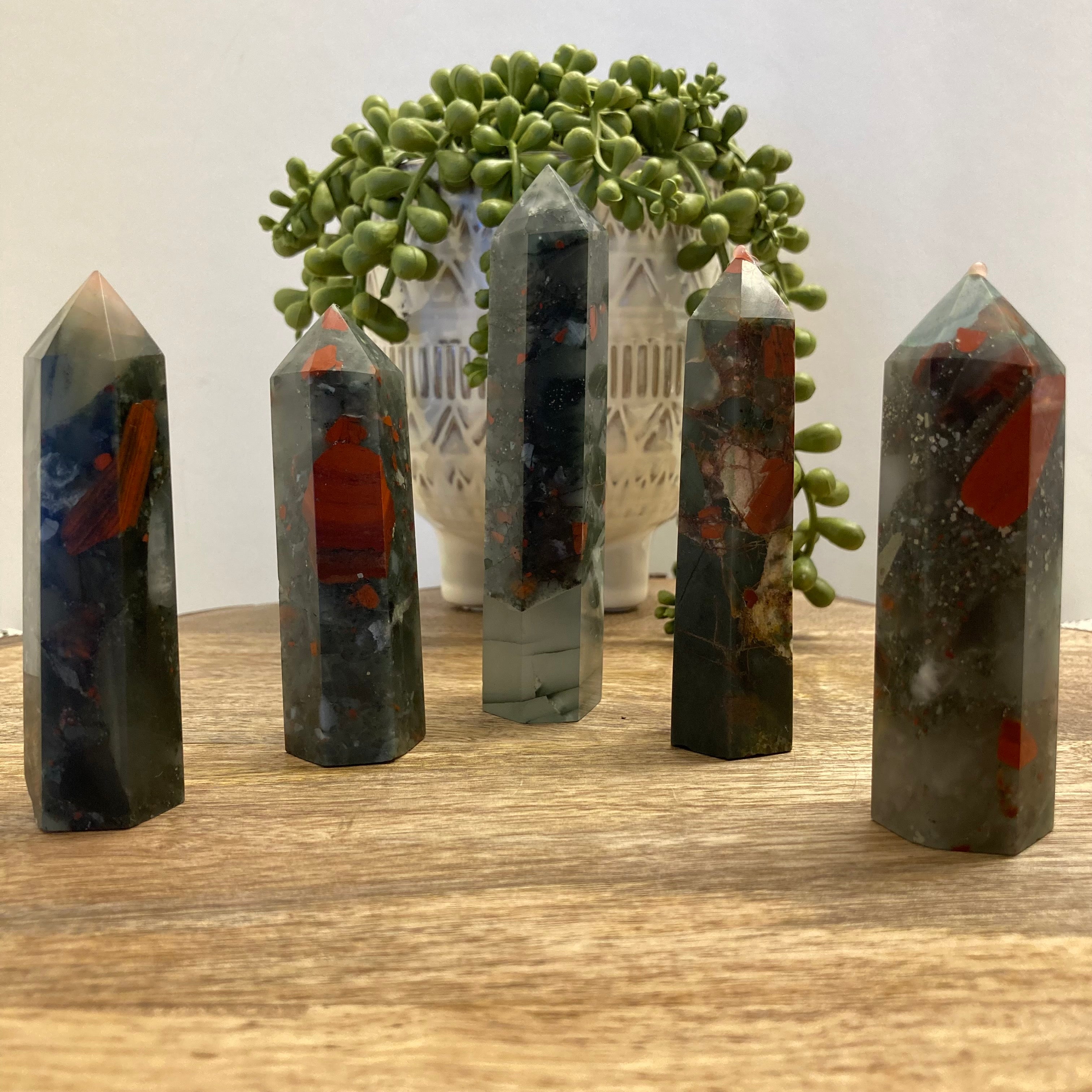 African Bloodstone Tower – The NRG Loft